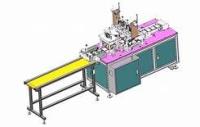 China Earloop Non Woven Face Mask Making Machine 90-110 pcs/min with 99% Pass Rate for 175x95mm Masks for sale