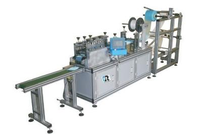 China Non Woven 50Hz Face Mask Making Machine with 90-110 PCS/Min Output and 175x95mm Mask Size for sale