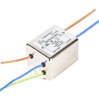China 4A 6A 10A Power Line Filter Low Pass EMI For Household Appliances for sale