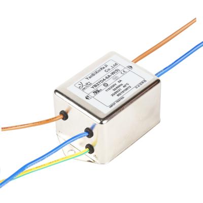 China 4A 6A 10A Power Line Filter Low Pass EMI For Household Appliances for sale