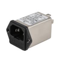 China YB11B1 High Performance EMI Power Inlet Filter Socket with Fuse Power Line Filter for sale