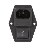 China IEC EMI Inlet Filter 1A Low Current Power Inlet Filter For Medical Equipment for sale