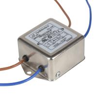 China Single Phase EMI Filter Dual stage EMC Filter 10A Low Pass Power Line Filter for sale