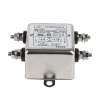 China YB12E4 Power Line Filter M4 Screw Terminal 20A Single Phase EMI Filter for sale