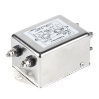 China Single Phase Filter M4 Screw Output 30A Power Line Filter Low Pass EMI Filter for sale