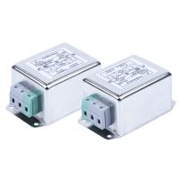 China 20A Terminal Block Power Line Filter Enhanced Single Phase Filter For Fitness Equipment for sale