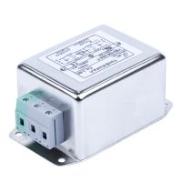 China 20A Terminal Block Power Line Filter Enhanced Single Phase Filter For Fitness Equipment for sale