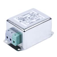 China 20A Terminal Block Power Line Filter Enhanced Single Phase Filter For Fitness Equipment for sale