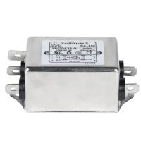 China 1A-6A Two-Stage Single Phase EMC Filter Wire Output Power Line Filter for sale