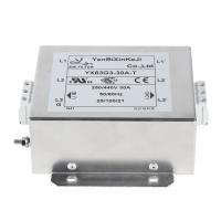 China Terminal Block Three Phase Filter High Performance EMI/RFI Filter For Servo Motor for sale