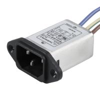 China YB-A Series IEC Inlet EMI Filter 110V/220V 3A Power Line Filter For Household Appliance for sale