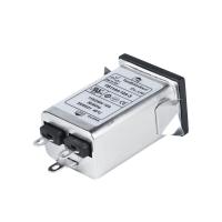 China YBX IEC Inlet EMI Filter 220V AC EMC Noise Filter 1A 3A 6A 10A For Electric Equipment for sale