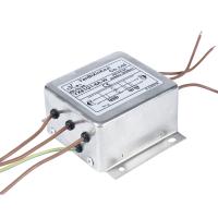China YX81G1-20A-S M4 Screw Output Filter 3 Phase RFI Filter For Three-phase Inverter for sale