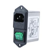 China 220V 10A IEC Inlet EMI Filter Power Entry Module Filter For Small Power Supply for sale