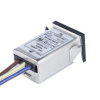 China YB-B Series 110V/250V IEC Inlet Filter Plug-in EMI Noise Filter For Home Appliance for sale