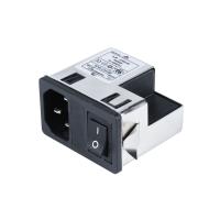 China Yanbixin 1A 220V C7 IEC Inlet Filter Power Model Entry Filter For Switching Power Supply for sale