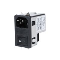 China Yanbixin 1A 220V C7 IEC Inlet Filter Power Model Entry Filter For Switching Power Supply for sale