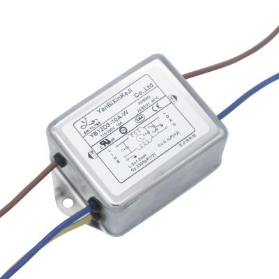 China YB12D2 General Purpose AC EMI Filter Single Phase EMC Filter For Power Supply for sale