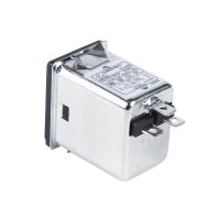 China 1A~10A IEC C14 Inlet Filter Plug In AC EMI Filter With Switch For Medical Equipment for sale