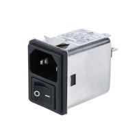 China Yanbixin YB-B Series IEC Inlet Filter With Switch Noise Filter For Freezer Cabinet for sale