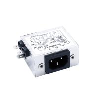 China YB11A5-6A-Q(R) IEC C13 Inlet EMI Filter 115V 250V Socket Type Power Filter for sale