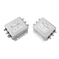 China Customized High Current 3 Phase Filter 10A 440V RFI Noise Filter For Machinery for sale