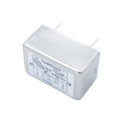 China High Performance Internal Power RFI Noise AC Filter YB11P3-6A-S With PCB Mounting for sale