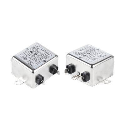 China 440VAC 60Hz Low Pass EMI Filter Single Phase Emi Power Filter for sale