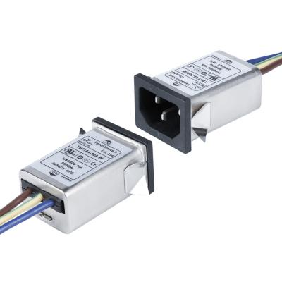 China 440VAC 60Hz Single Phase Emi Power Filter Low Pass EMI Filter for sale