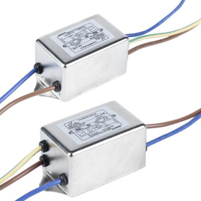 China Electric Single Phase Filter 6A Power Line Output Filter For Fitness Equipment for sale