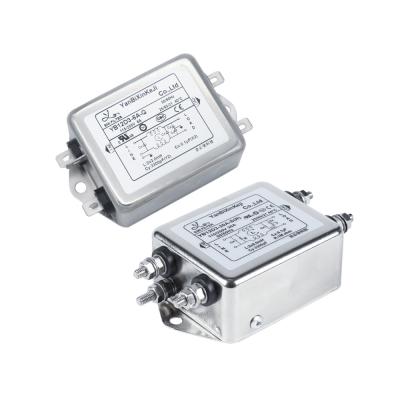 China Efficient 20A Low Pass Emi Filter 150K-30Mhz Frequency Single Phase Filter for sale