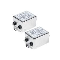 China YB21D4-15A-Q Low Pass EMI Filter 50/60Hz Frequency Compact Power Filter for sale