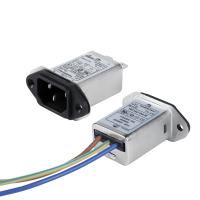 China 0.4mA Low Leakage Current IEC Inlet Filter Single Socket Filter For Household Equipment for sale