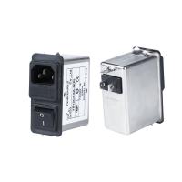 China Power Entry Module Filter 6A Three In One IEC Inlet Filter For Power Supply for sale