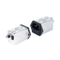 China 115VAC/60Hz Noise AC Filter YB11B1 1A 3A 6A 8A IEC Inlte Filter With Fuse for sale