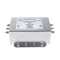 China High Attenuation Type YX84G4 Three Phase Filter Three Line RFI Filter For Frequency Inverter for sale