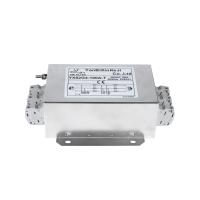China 100A YX82G4 Servo Control Cabinet EMI Filter  Three Phase Three Wire Filter Terminal Block for sale