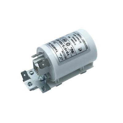 China YB16T5-16A-Q 115V 250V 16A EMI EMC Filter White Plastic Housing Mains Filter For Home Appliances for sale