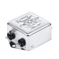 China 20A Single Phase EMI Filter High-Frequency Noise Absorption Power Filter With Enhanced Resistance for sale