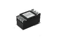 China Single-Phase Filter Safe Plastic Housing EMI/EMC Filter With Terminal Block Cover for sale