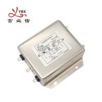 China 20A AC Power Noise Filter Single Phase Low Pass EMI Filter For Electronic Equipment for sale