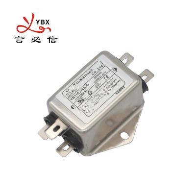 China YB11E2-6A-Q Low Pass EMI Filter Fast Terminals Output Surface Mount / Bolts Mount for sale