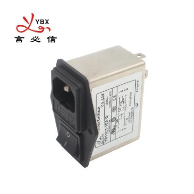 China YB11C1 IEC Socket EMI Filter Three in one Power Filter For Medical Equipment for sale
