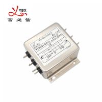 China YX83G1-6A Three Phase Filter Fast-on Terminal Out EMI Filter 10A For Transformers for sale