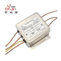 China 6A 220V Three Phase EMI Filter Mechanical Equipment Power Line Output for sale