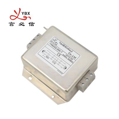China High Attenuation Type Three Phase Filter Terminal Block EMI Filter For Converter for sale
