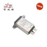 China 50/60Hz IEC C13 Inlet Filter 1A~10A Socket EMI Noise Filter For Home Appliance for sale