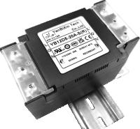China YBX New Type Single-Phase Filter Safe Plastic Housing EMI/EMC Filter With Terminal Block Cover for sale