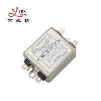 China YB21D3-10A-W Power Line EMI Filter Surface Mount Single Phase Filter for sale
