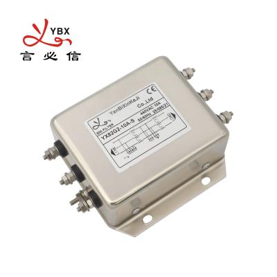 China YX82G2 3 Phase EMI Filter Bolted Output Power Filter For Automation Equipment for sale